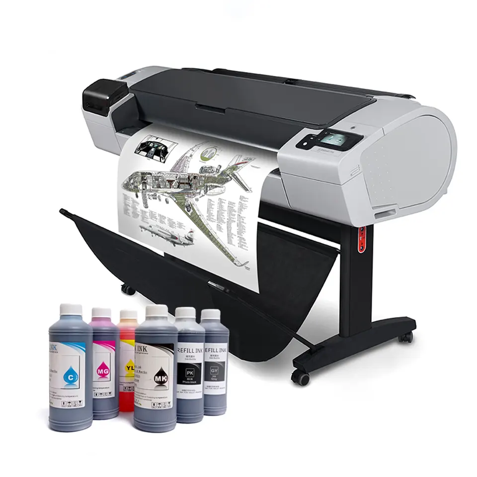 hp DesignJet Bulk INK hp-72 500ML Ink Bottle - Theka For Trade and Info Sys